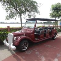 China White Color 48V AC Motor Electric Vintage Cars With Intelligent Onboard Charger for sale