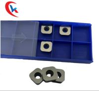 China SPHW150540 Tungsten Carbide Milling Blade 92HRA ANSI Tan Coated for sale