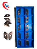 China TTP60FRN Slotting Tool Cutters Milling PVD Coating For Grooving Carbide Grooving Inserts for sale