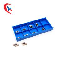 China GER-C Bronze Coating Carbide Grooving Inserts Slot Width 1.0-3.0mm For CNC Machines for sale