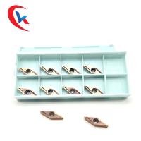 China CNC Finishing Blade VBGT 110302R-Y Bronze Wear-Resistant Coating HRA 91.8 Tungsten Carbide Inserts for sale