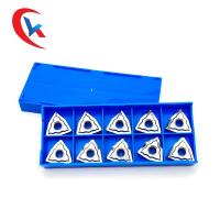 China WNMG080404-HA Processing Aluminum 4.76mm Turning Blade Insert M5 Thread Size for sale