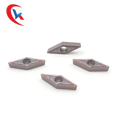 China VBMT110304-MV Physical Coating Tungsten Carbide Inserts With 2 Cutting Edges for sale
