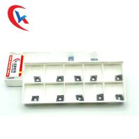 China CCMT060204 Carbide Milling Inserts Stainless Steel Finishing Pvd Coated for sale
