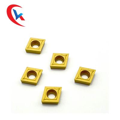 China CCMT120404 Tungsten Carbide Inserts Special Chemical Coating For Steel Parts for sale