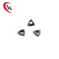 China WBGT060202L-F Tungsten Carbide Inserts Stainless Steel Finishing Physical Coating for sale