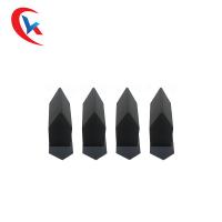 China Steel Welding Tungsten Carbide Wear Parts Silver Gray Color for sale