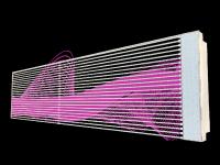 China P10.4 Transparent Grill LED Smart Screen With Light Weight for sale