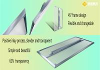 China Full Color P3.91 Glass Transparent LED Video Wall Screen For Advertising Indoor DIP for sale