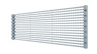 China See Through Full Color High Brightness RGB P25 Mesh Grille Large Outdoor Transparent Glass LED Display Panel Screen for sale