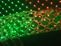 China 1110PCS/M2 Transparent Flexible Led Grid Screen RGB SMD for sale