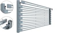 China Facade Lighting Media Facade Transparent Led Mesh Screen Pixel Led Display With Led Pixel Dot for sale
