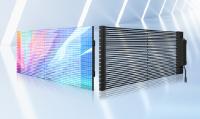 China Outdoor Transparent Flexible Led Window Display Screen For Building for sale