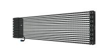 China P16 Outdoor 3906pixel/sqm Flexible Led Mesh Full Color Led Transparent Screen for sale