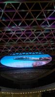 China Advertising Glass LED Transparent Screen Outdoor For Shopping Mall for sale