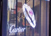 China Embedded Building Advertising Transparent Glass LED Screen HD 10.4mm for sale