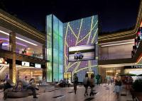 China High Transparent LED Grid Screen P30 Full Color Led Video Screen for sale