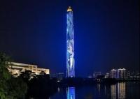 China Grille High Brightness Advertising LED Board 260W Waterproof for sale
