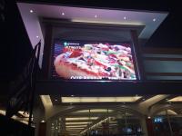 China Building Window Flexible Curtain Grid LED Screen Outdoor Transparent LED Screen for sale