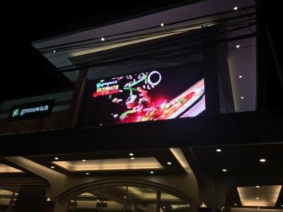 China Waterproof P31.25 Transparent Grid LED Display Mesh LED Screen LED Strip Screen For Glass Window Building for sale