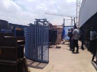 China New Arrive See Through Screen P25 Transparent Led Display Screen For Exhibition for sale