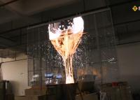 China P16 Advertising Transparent Led Display Screen 3906 Pixel/Sqm for sale