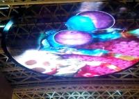China Digital Signs Led Transparent Screen Shopping Center See Through Led Panel P25 for sale