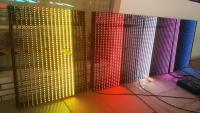 China P31.25 Full Color Smd Advertising Window See Through Video Wall Transparent Led Screen for sale