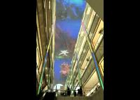 China P25 Manufacturer Customized Full Color Outdoor Glass Mesh Transparent Glass Window Film Led Screen for sale