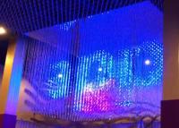 China Flexible Folding Stage Curtains Led Screen  P100 p150 SMD Digital Advertising Display Panel/Screen/Tv for sale