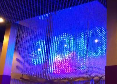 China Flexible Folding Stage Curtains Led Screen  P100 p150 SMD Digital Advertising Display Panel/Screen/Tv for sale