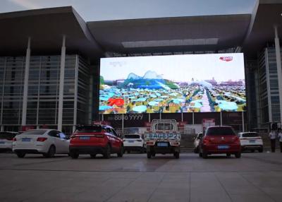China Minvol LED P31.25 Outdoor Building Front Maintenance Curtain Led Display LED Media Facade LED Strip Transparent for sale