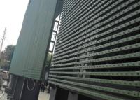 China 260W/Sqm 2R2G2B DIP Transparent Led Display 7200CD/Sqm for sale