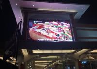 China SMD3535 260W Outdoor LED Mesh Curtain 260W See Through Glass Screen for sale
