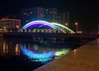 China 150W/Sqm P25 Outdoor LED Video Curtain 3600CD/Sqm Transparent Led Video Wall for sale