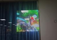 China IP43 400W/Sqm LED Smart Screen Window Wall Transparent Led Display for sale