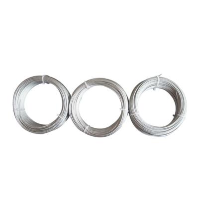 China 7x7 Structure PVC Coated Steel Cable with 1570-1960MPa Tensile Strength and 1-10mm Diameter Galvanized Steel Wire Rope for sale