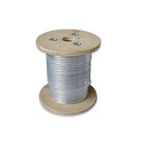 China Fiber Core Galvanized Wire Rope For Marine Industrial Construction for sale