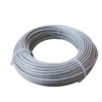 China 7x7 Construction Galvanized Aircraft Cable 1/16 Inch Diameter for sale