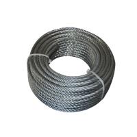 China 7x7 Construction Galvanized Aircraft Cable 1/16 Inch Diameter for sale
