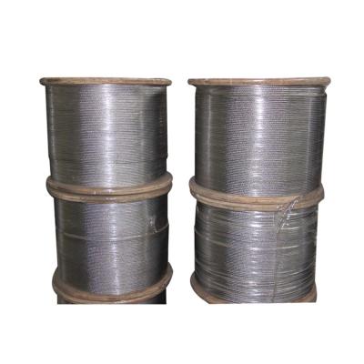 China 100ft 500ft 1000ft Galvanized Aircraft Cable For Agricultural End Fittings Hooks for sale