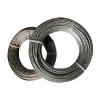 China High Tensile Strength 7x7 Galvanized Aircraft Cable 1x7 1x19 7x19 for sale