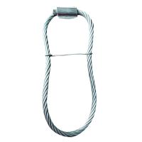 China 6X36 Construction 10mm Diameter Steel Wire Rope Sling with 1960N/MM2 Tensile Strength for sale
