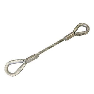 China 6X36 Construction 10mm Diameter Steel Wire Rope Sling with 1960N/MM2 Tensile Strength for sale