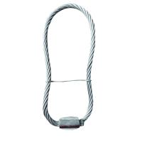 China Galvanized Precast Concrete Lifting Loop Wire Rope Slings 0.8-20MT for sale
