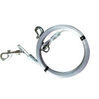 China Heavy Duty 30 Foot Tie Out Cable for Large Dogs with 100 Pounds Capacity and Weather-Resistant Design for sale