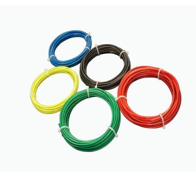 China Resistance Plastic Covered Steel Cable PVC Coated Galvanized Steel Wire Rope for sale
