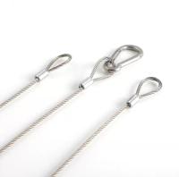 China High Carbon Steel 7x7 Structure 1.5mm Diameter Galvanized Aircraft Wire Rope with 1570-1960MPa Tensile Strength for sale