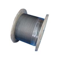 China High Fatigue 8X7+1X19 Structure Galvanized Steel Wire Rope for Auto Window Regulator with 1.5mm/1.8mm Diameter for sale