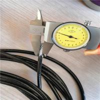 China 7x19 Construction High Carbon Steel+Nylon Nylon Coated Wire Rope with 1/8